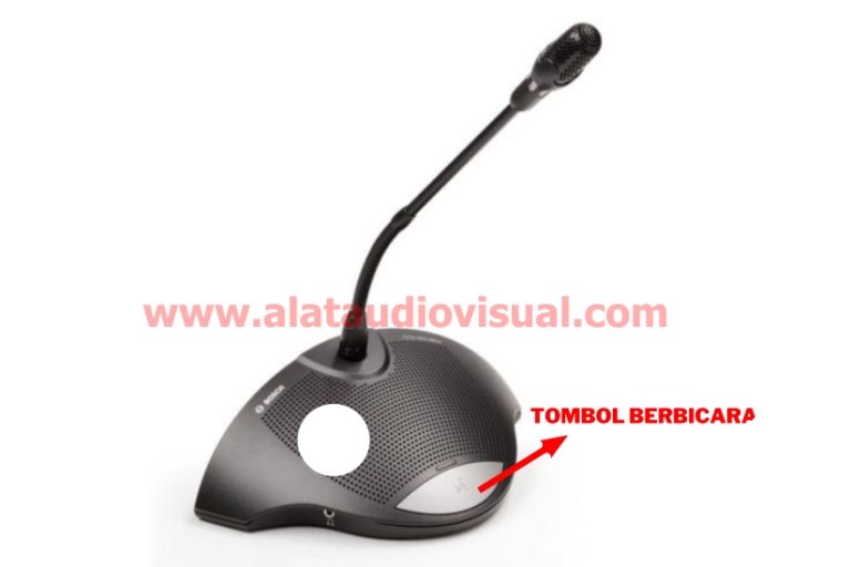 Bosch Delegate Microphone System - Alat audio visual Indonesia